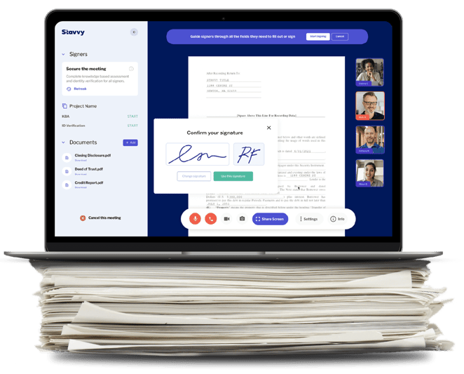 eSign solution for real estate transactions